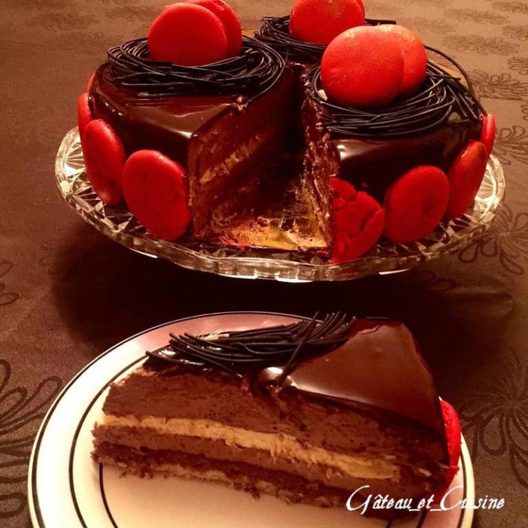 Royal au chocolat | Gâteau et cuisine Rachida