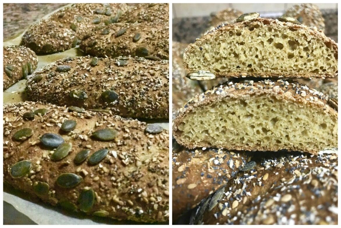 Recette Pain complet aux graines | Gâteau et cuisine Rachida