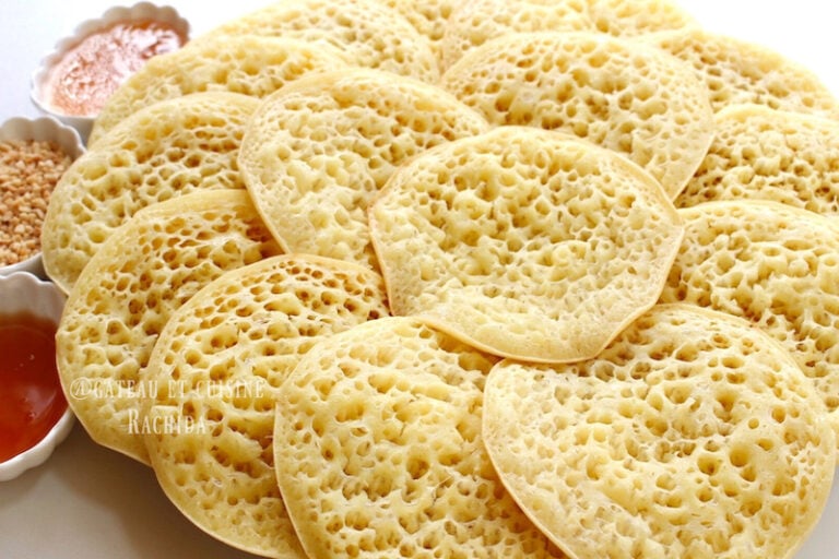 Baghrir, Moroccan Spongy Pancakes | Gâteau et cuisine Rachida