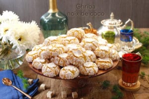 Ghoriba extra fondante noix de coco et semoule | Gâteau et cuisine Rachida