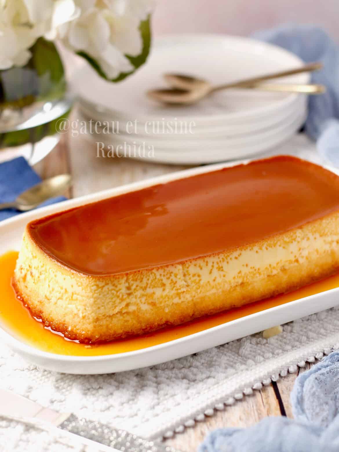 Creamy Caribbean Coconut Flan | Gâteau et cuisine Rachida
