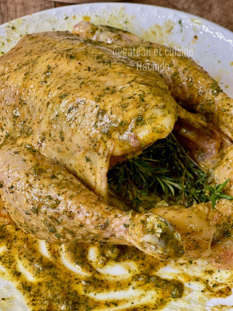 Chapon fermier rôti au four et pommes de terre grenaille | Gâteau et ...