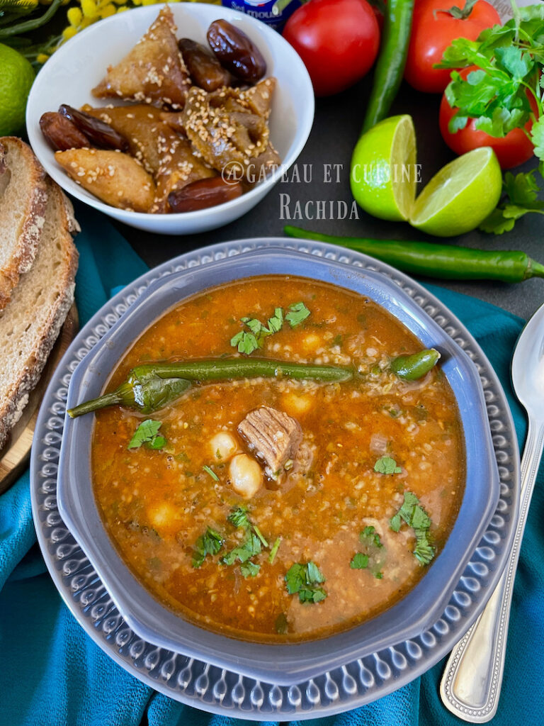 Chorba frik soupe algérienne du ramadan | Gâteau et cuisine Rachida