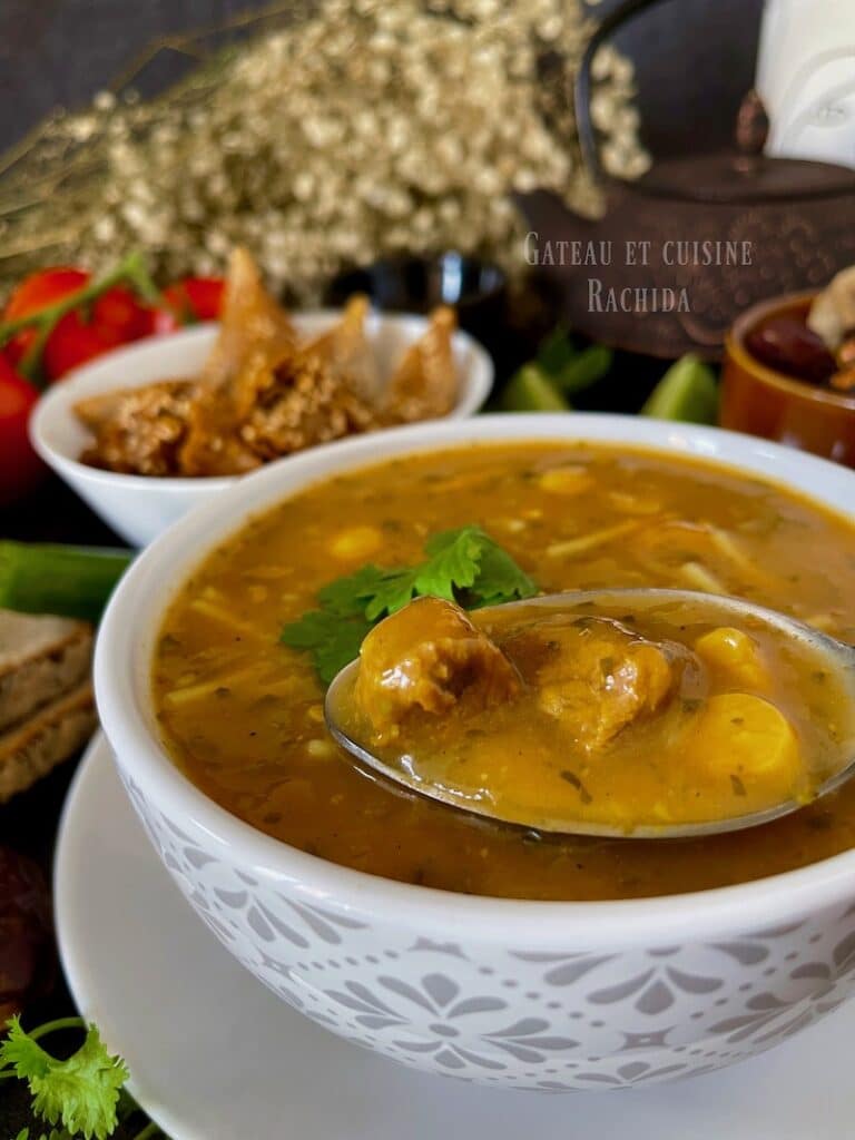 Recette harira marocaine ( soupe ramadan ) | Gâteau et cuisine Rachida