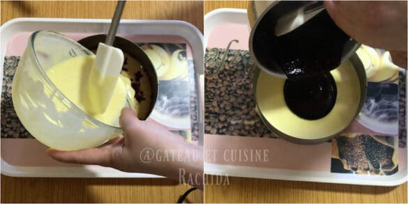 Entremets vanille , fruits rouges et litchi | Gâteau et cuisine Rachida