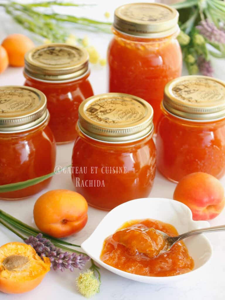 Recette Confiture d'abricots | Gâteau et cuisine Rachida