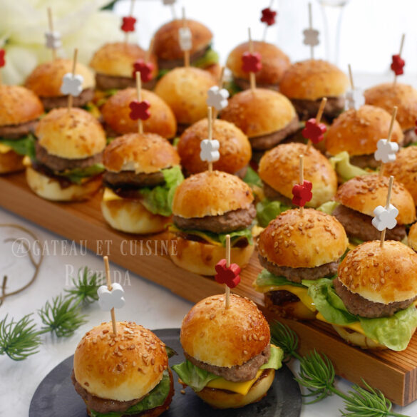 recette canapés pour apéro dinatoire | Gâteau et cuisine Rachida