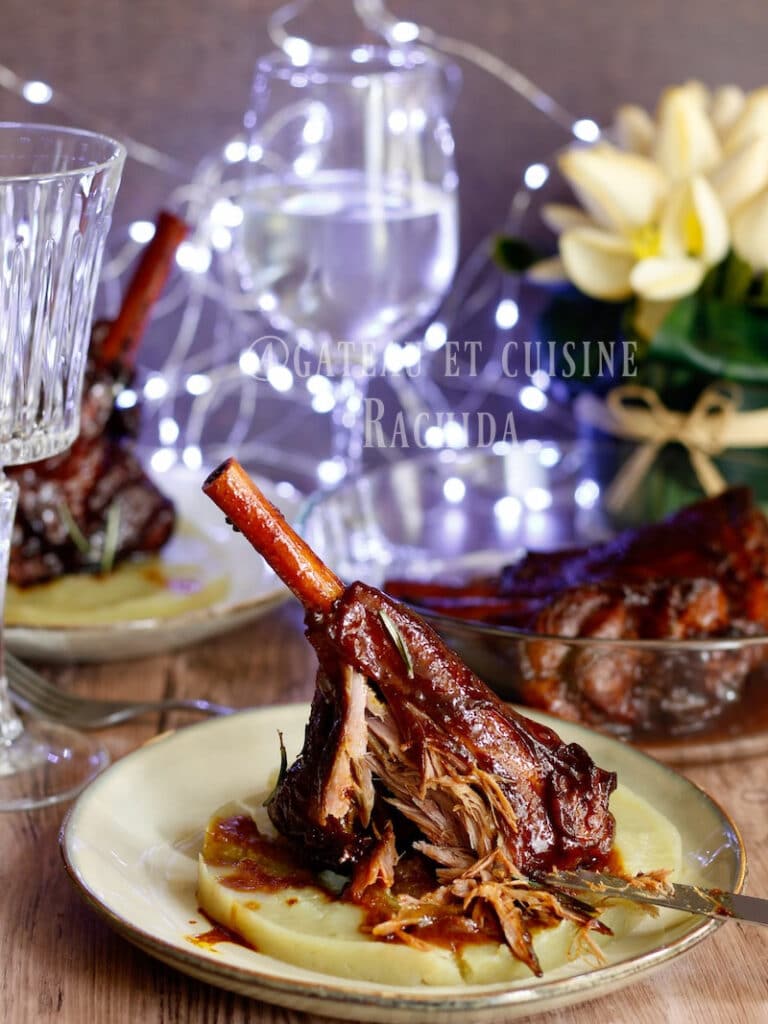 Souris d'agneau confites au four | Gâteau et cuisine Rachida