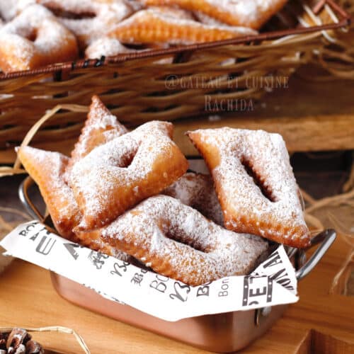 Bugnes lyonnaises légères et moelleuses | Gâteau et cuisine Rachida