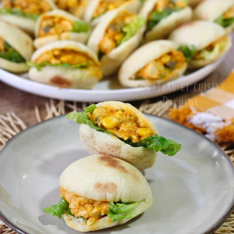 Batbouts farcis au poulet | Gâteau et cuisine Rachida