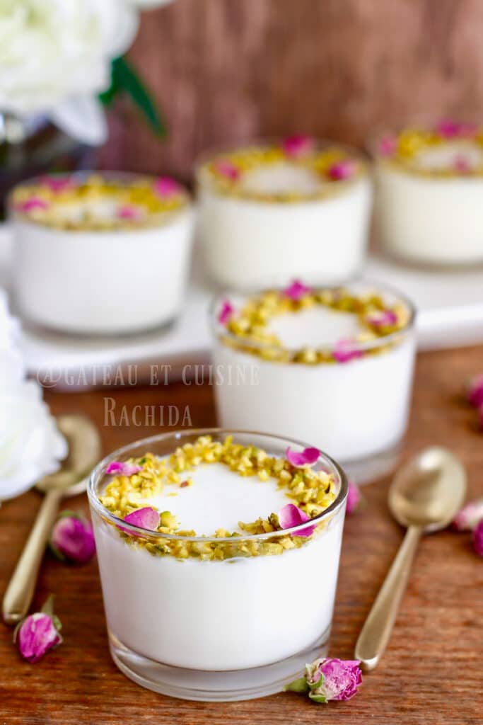 Mahalabia , mouhallabieh , flan libanais | Gâteau et cuisine Rachida