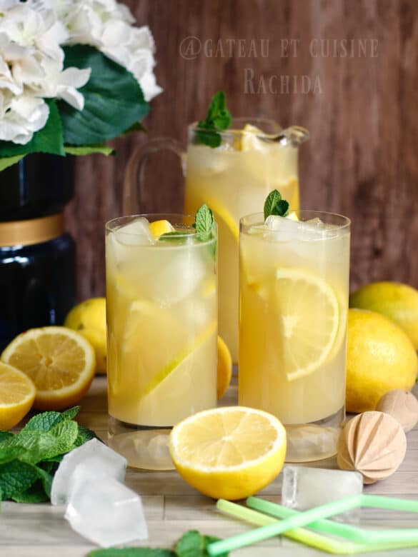 Citronnade maison facile | Gâteau et cuisine Rachida