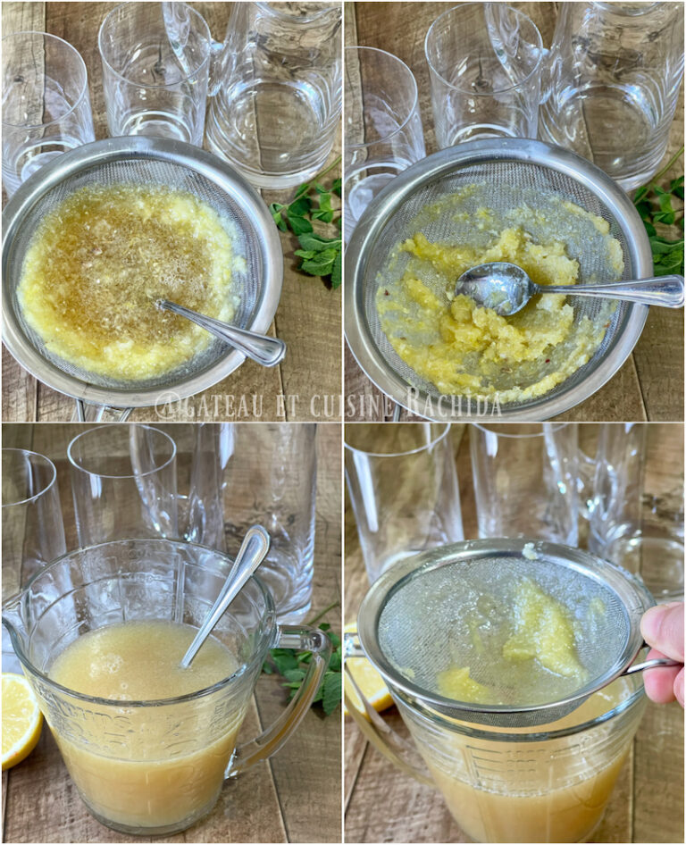 Citronnade maison facile | Gâteau et cuisine Rachida