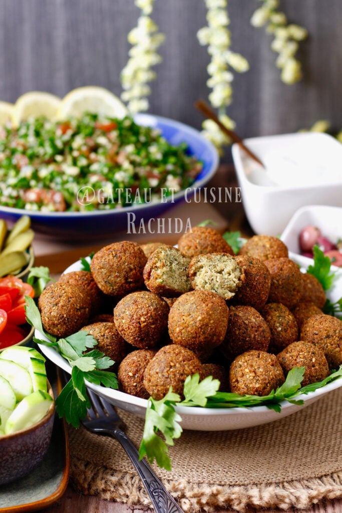 Recette falafel maison facile inratable | Gâteau et cuisine Rachida