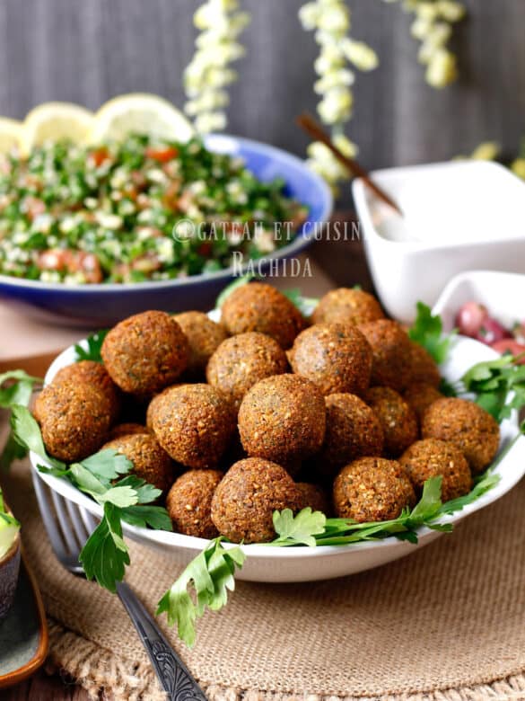 Recette falafel maison facile inratable | Gâteau et cuisine Rachida