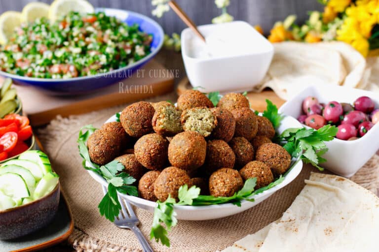 Recette falafel maison facile inratable | Gâteau et cuisine Rachida
