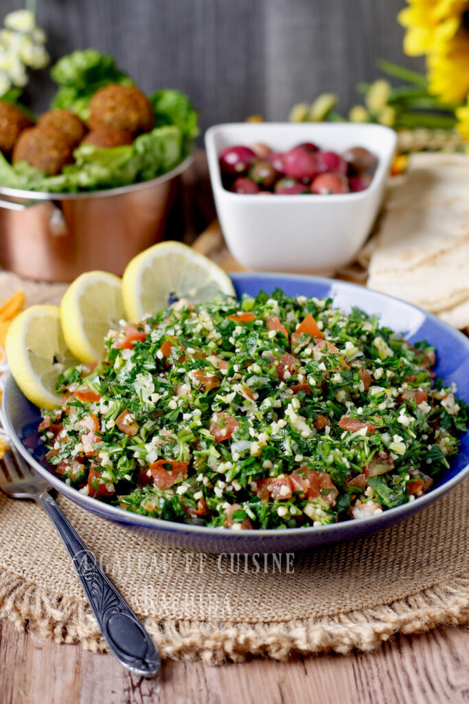 Taboulé : Recette authentique et rapide | Gâteau et cuisine Rachida