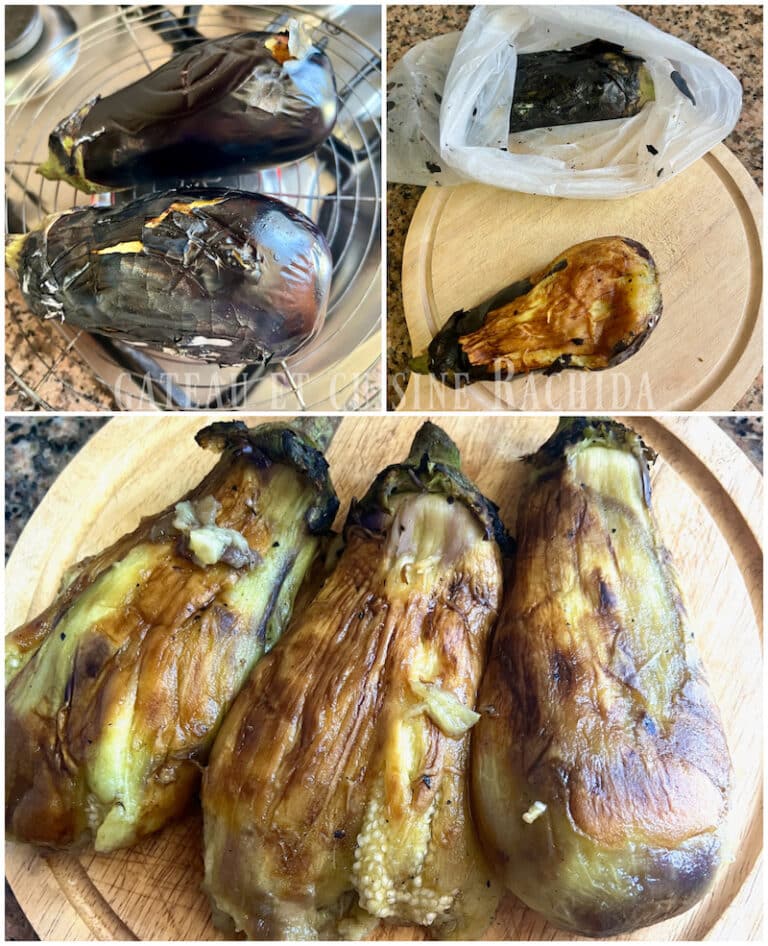 Zaalouk - caviar d'aubergines marocain | Gâteau et cuisine Rachida