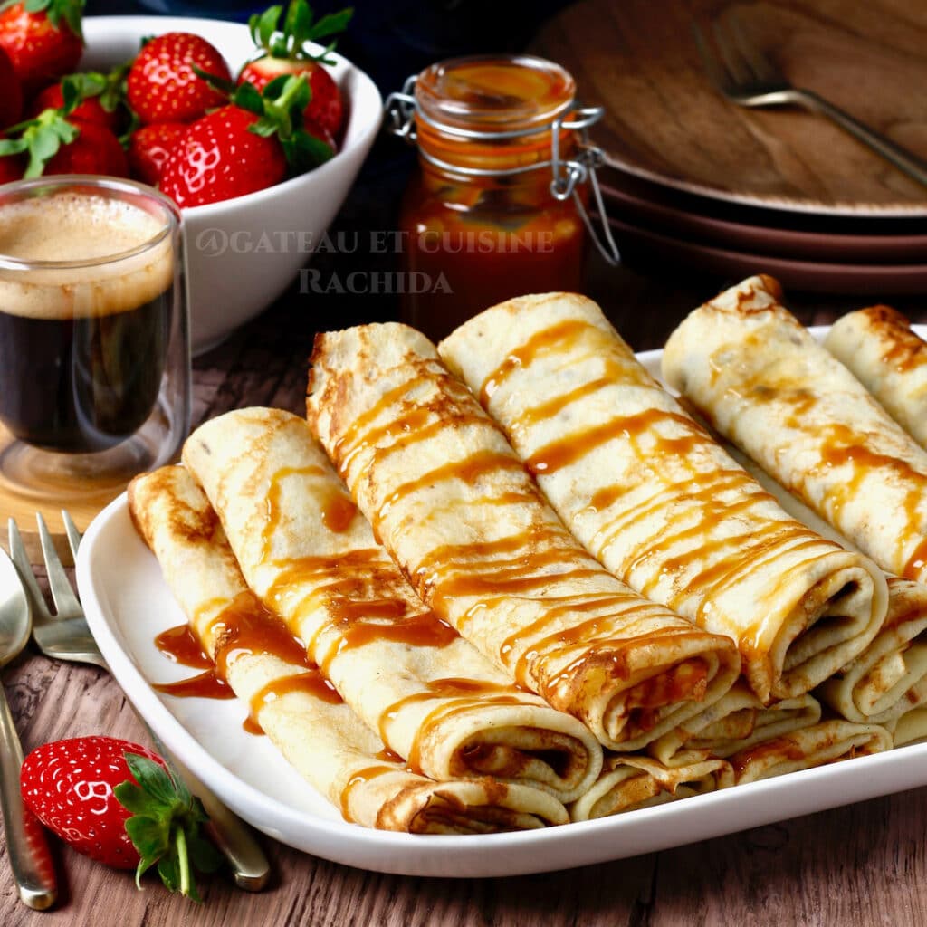 Crêpes moelleuses recette de Pierre Herme | Gâteau et cuisine Rachida