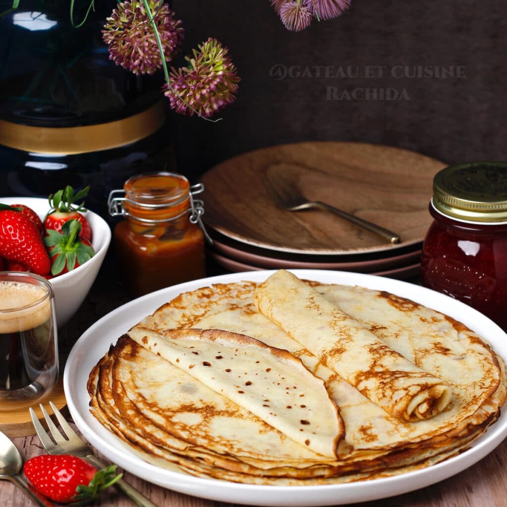 Crêpes moelleuses recette de Pierre Herme | Gâteau et cuisine Rachida