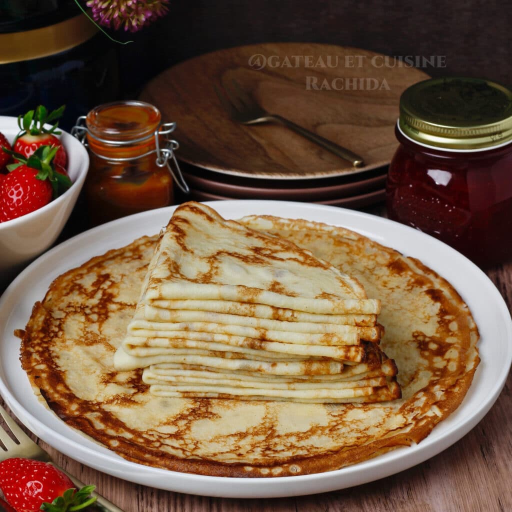 Crêpes moelleuses recette de Pierre Herme | Gâteau et cuisine Rachida
