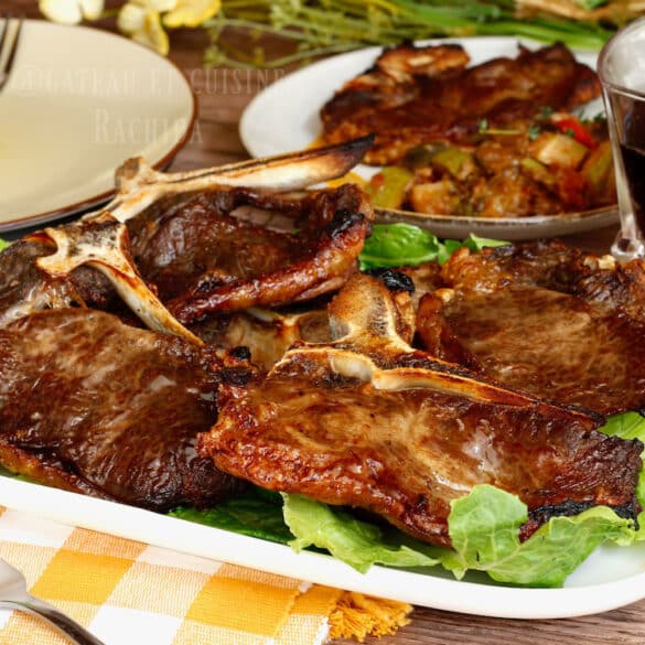 Côte de boeuf T bone au four | Gâteau et cuisine Rachida