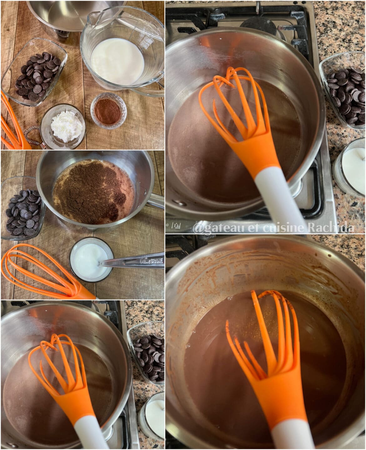 Chocolat chaud onctueux maison | Gâteau et cuisine Rachida