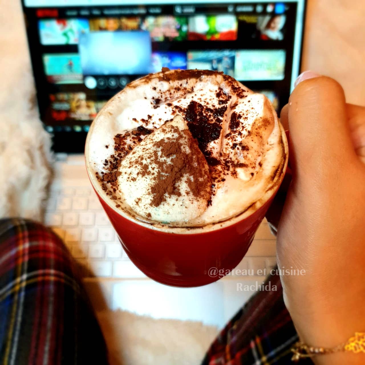 Chocolat chaud onctueux maison | Gâteau et cuisine Rachida
