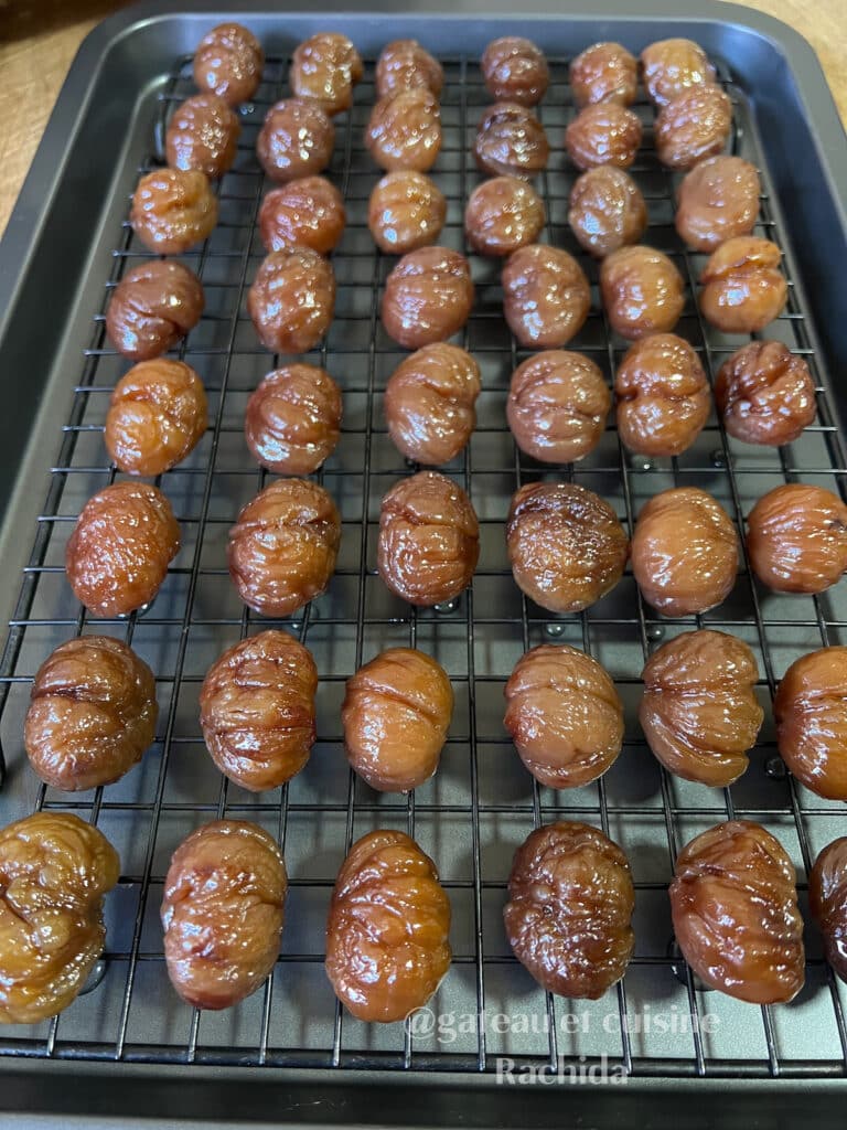 Marrons glacés maison | Gâteau et cuisine Rachida