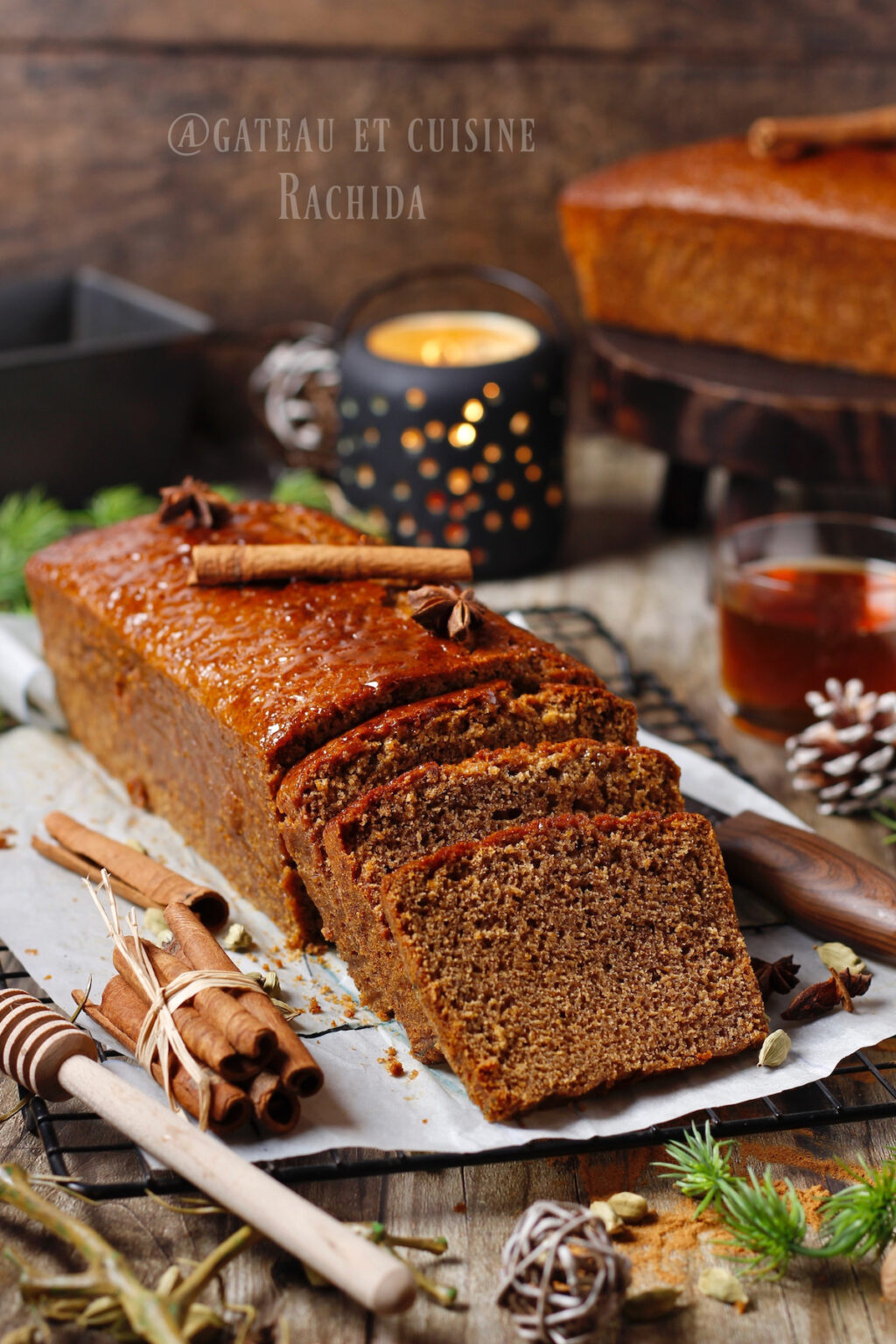 Pain d'épices ultra moelleux sans oeufs | Gâteau et cuisine Rachida