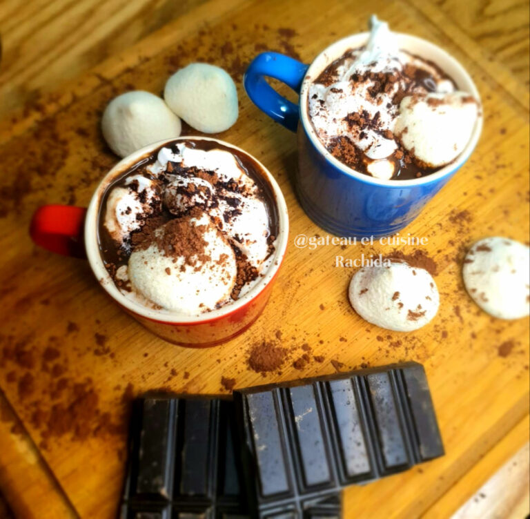 Chocolat chaud onctueux maison | Gâteau et cuisine Rachida
