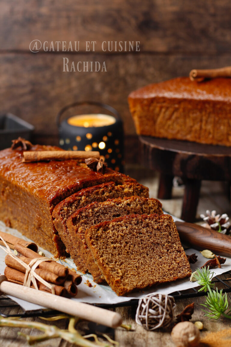 Pain d'épices ultra moelleux sans oeufs | Gâteau et cuisine Rachida
