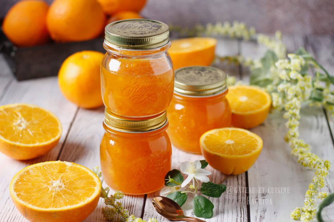 Confiture d'oranges maison très facile | Gâteau et cuisine Rachida