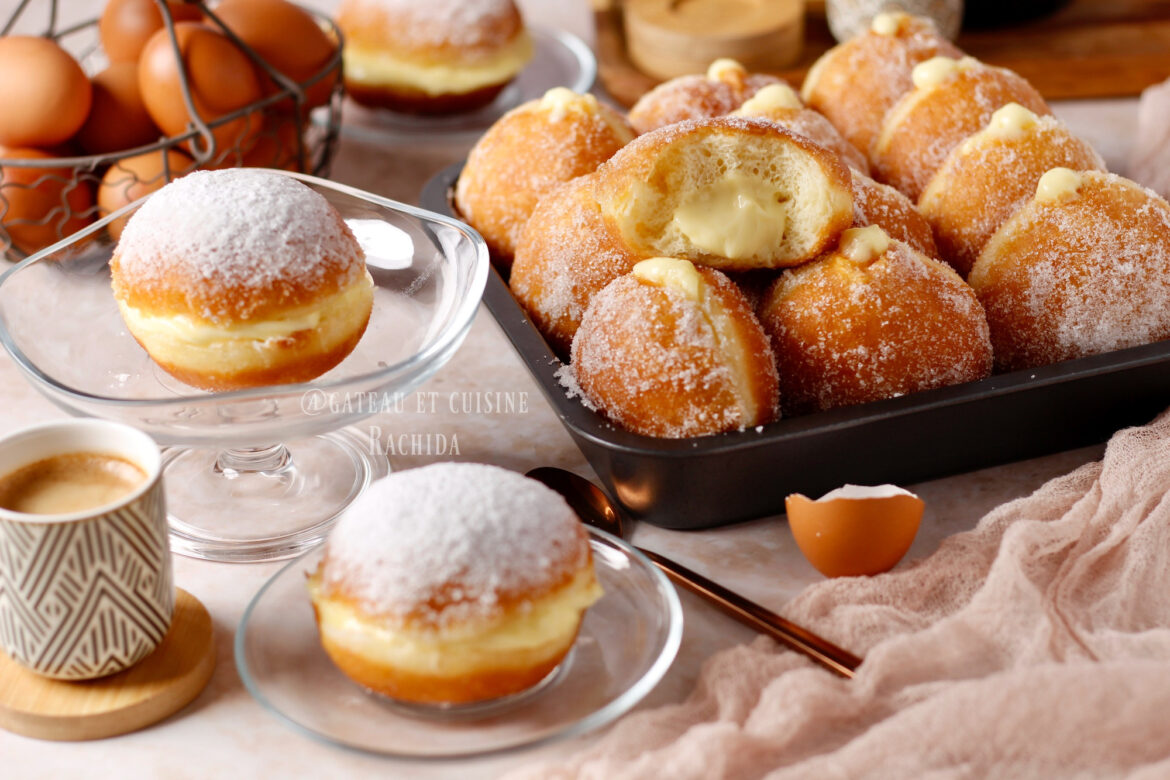 Recette boules de Berlin, beignets extra moelleux | Gâteau et cuisine ...