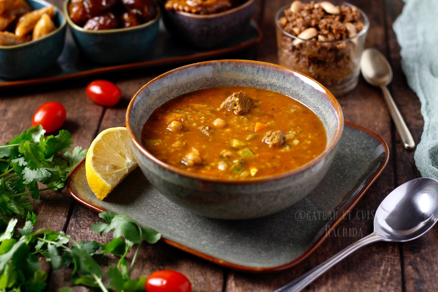 Chorba tchicha (semoule d'orge) pour Ramadan | Gâteau et cuisine Rachida