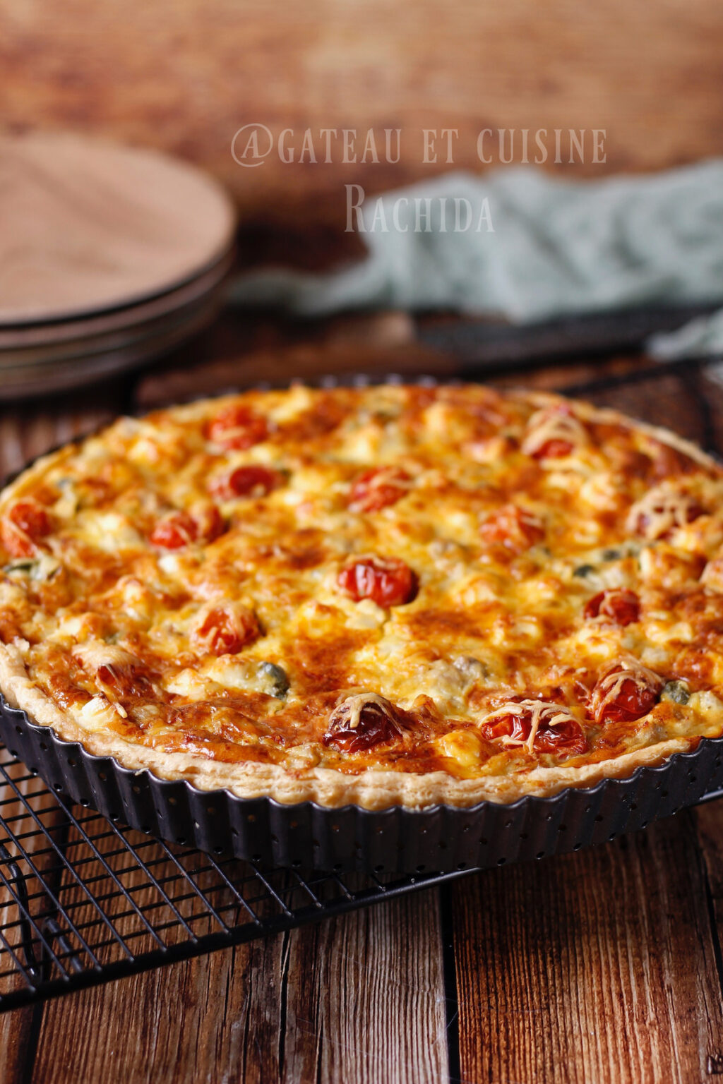 Easy Quiche Recipe | Gâteau et cuisine Rachida