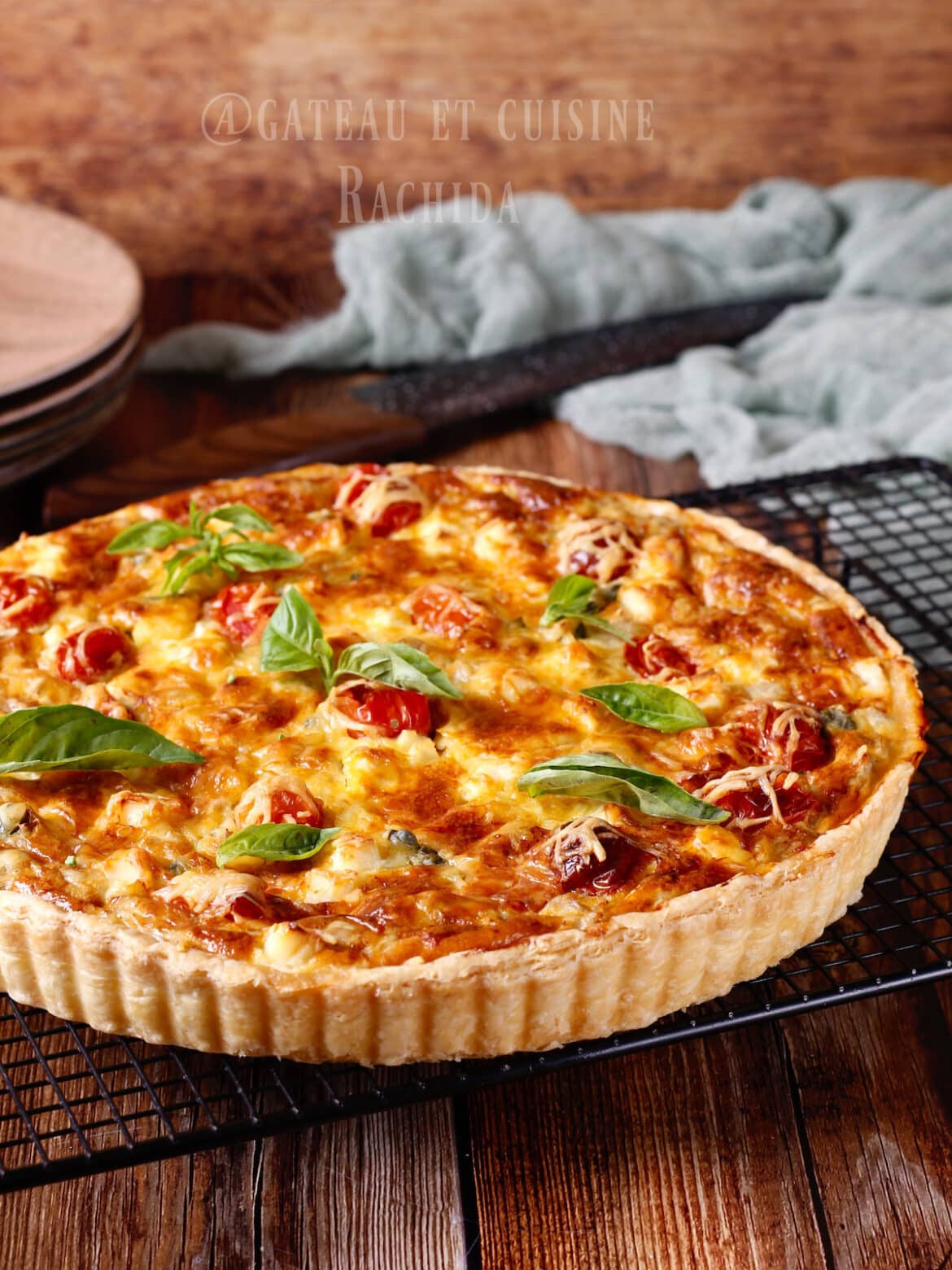 Recette quiche au thon | Gâteau et cuisine Rachida