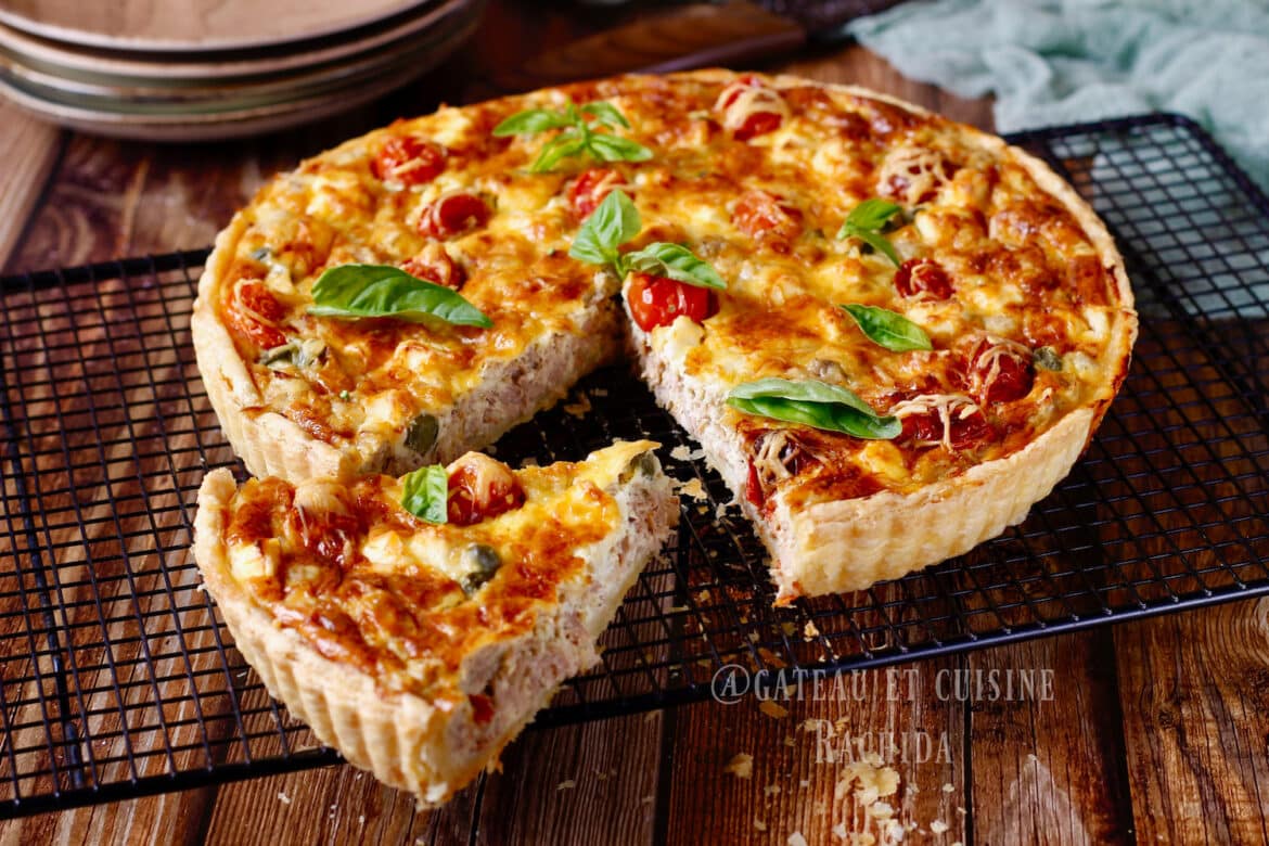 Recette Quiche Au Thon Gâteau Et Cuisine Rachida