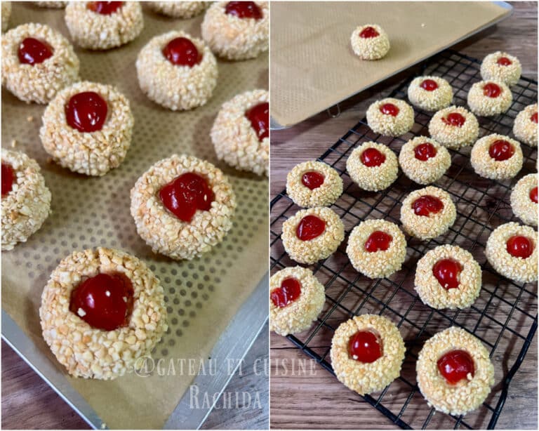 Mchewek petits fours algériens aux amandes | Gâteau et cuisine Rachida