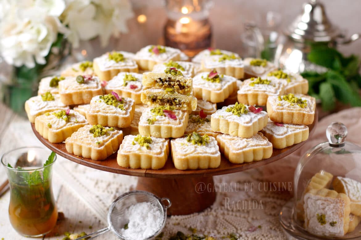Mchewek petits fours algériens aux amandes | Gâteau et cuisine Rachida