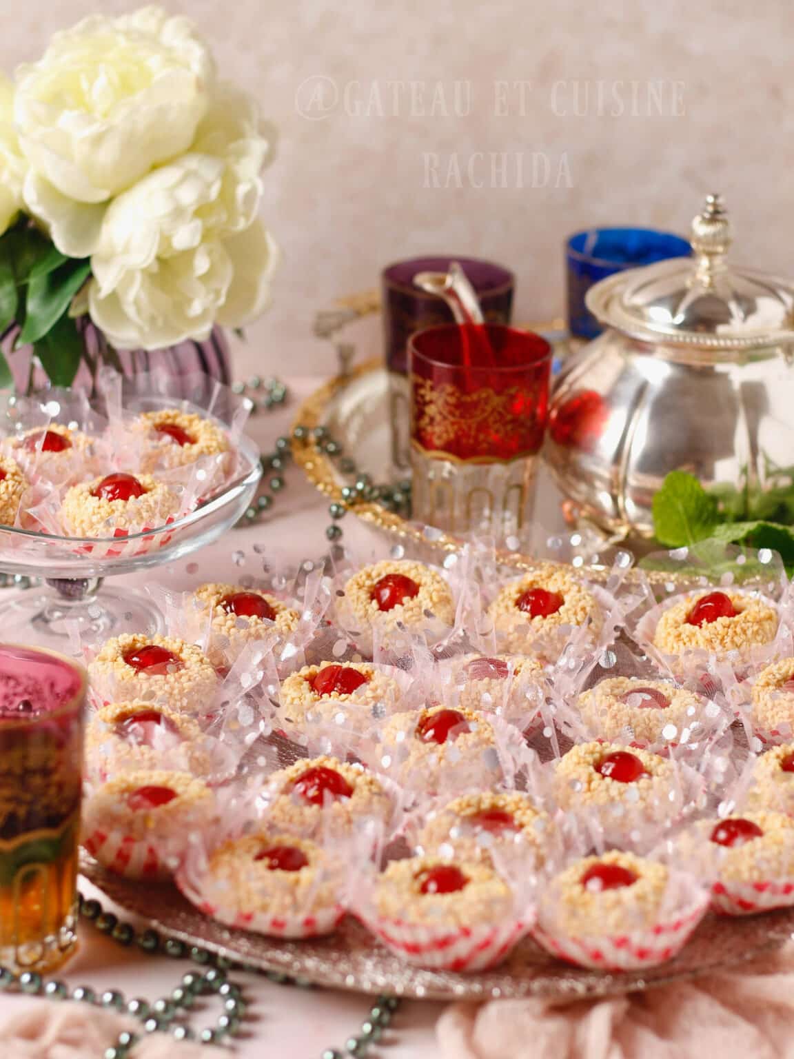 Mchewek petits fours algériens aux amandes | Gâteau et cuisine Rachida