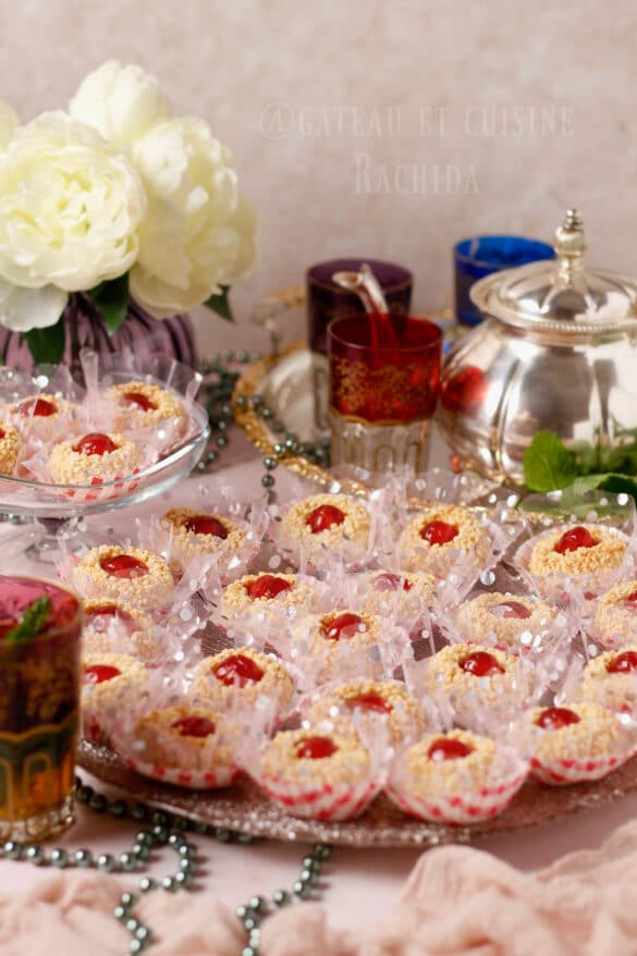 Mchewek petits fours algériens aux amandes | Gâteau et cuisine Rachida