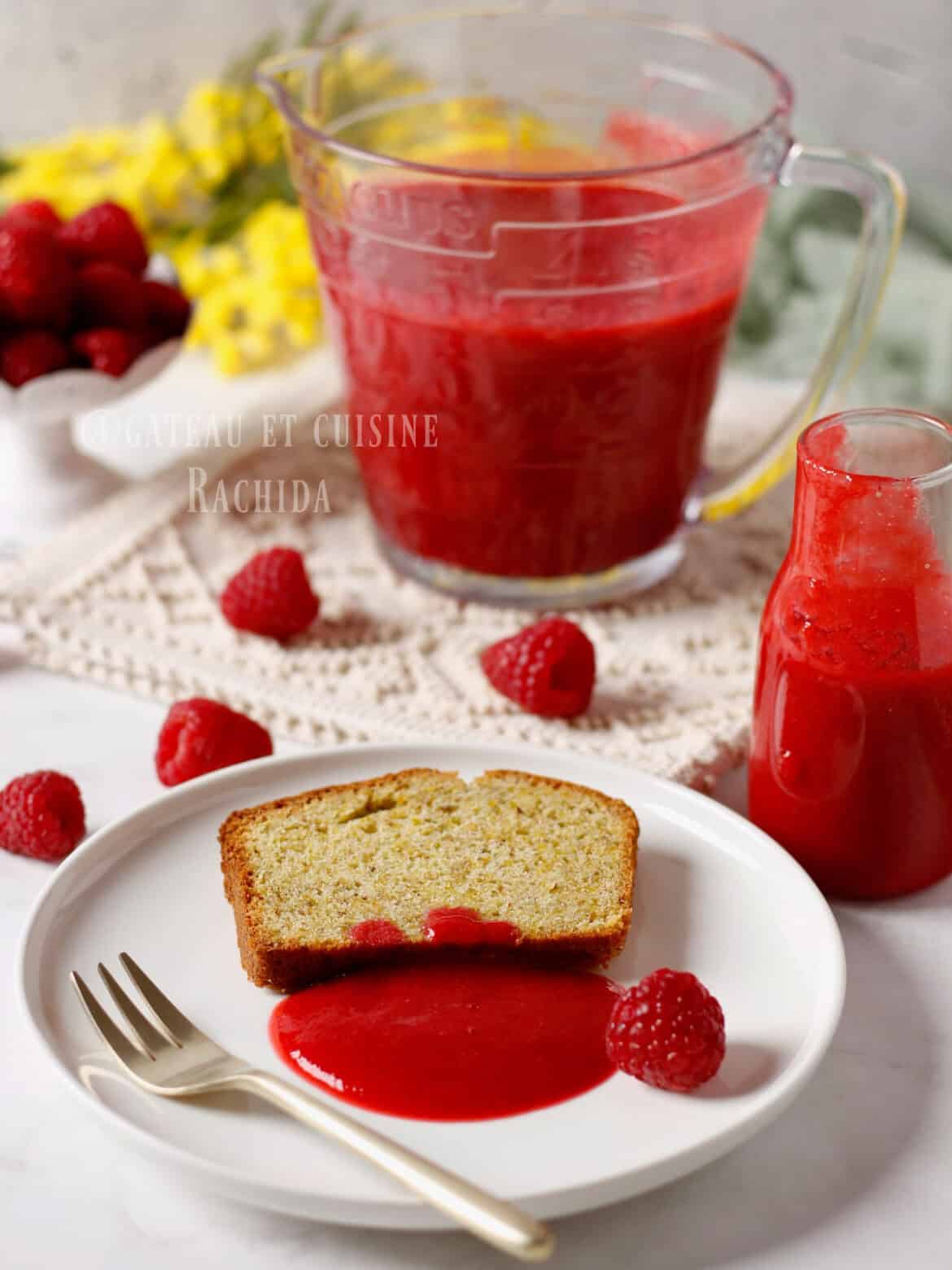 Coulis de Framboise Maison Facile | Gâteau et cuisine Rachida