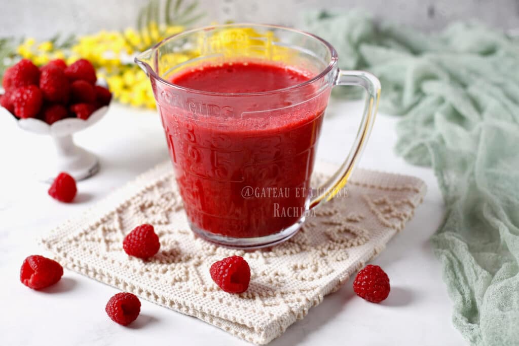 Coulis de Framboise Maison Facile | Gâteau et cuisine Rachida