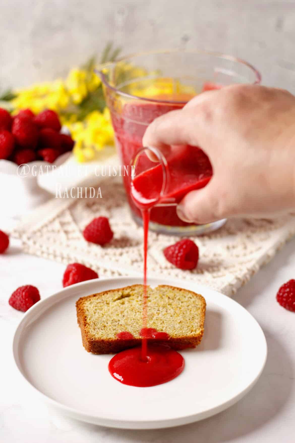 Coulis de Framboise Maison Facile | Gâteau et cuisine Rachida