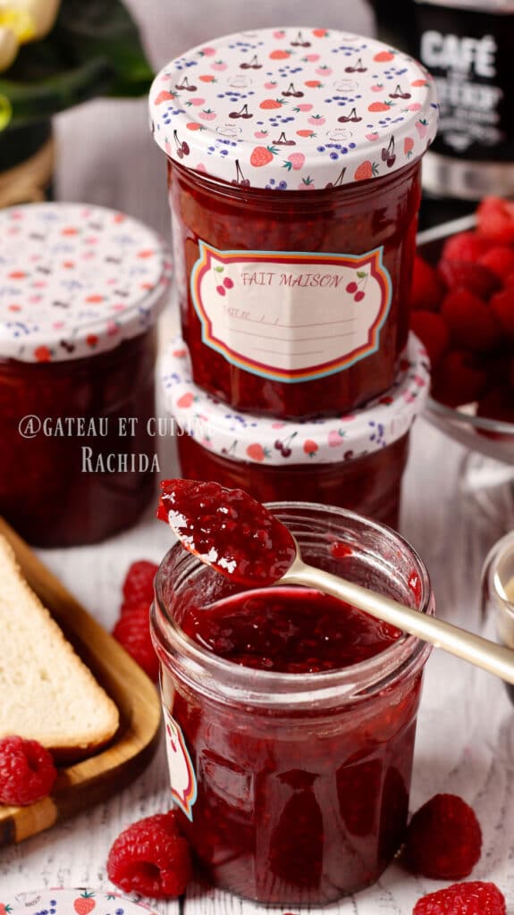 Raspberry Jam Recipe | Gâteau et cuisine Rachida