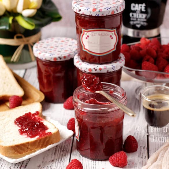 Recette Confiture de framboises | Gâteau et cuisine Rachida