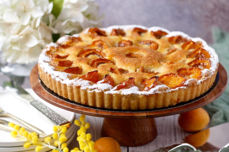 Recette Tarte aux abricots | Gâteau et cuisine Rachida