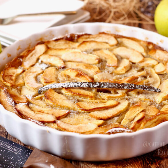 Easy Apple Clafoutis Recipe | Gâteau et cuisine Rachida