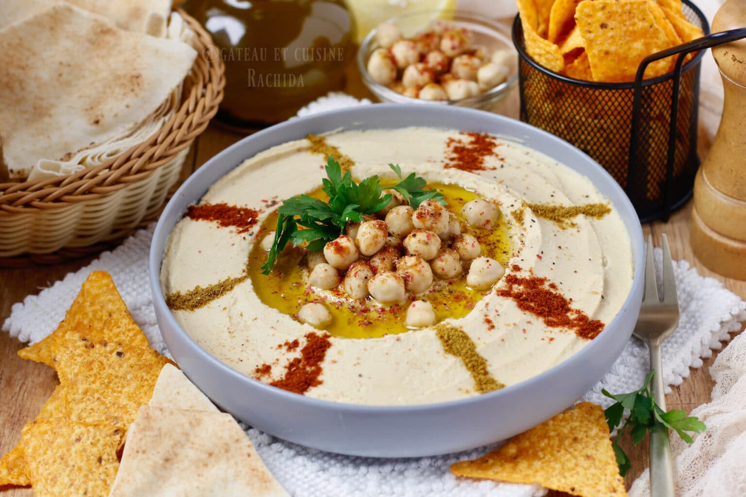 Recette houmous maison crémeux | Gâteau et cuisine Rachida